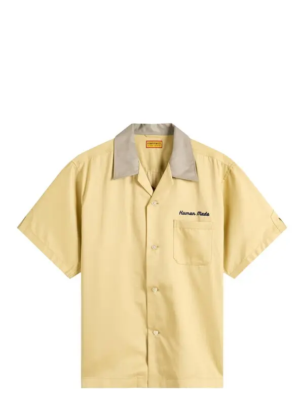 HUMAN MADE Bowling Shirt - Yellow