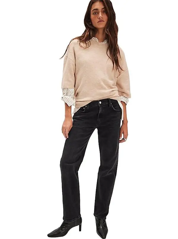 Citizens Of Humanity Anissa Low-rise Straight Leg Jeans - Willow