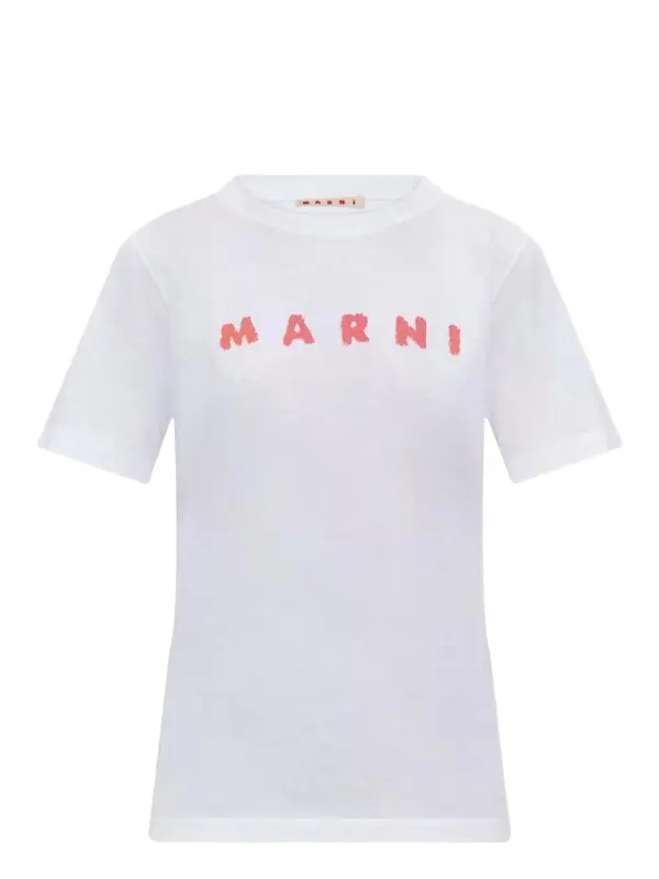 Marni Logo-print T-shirt - White