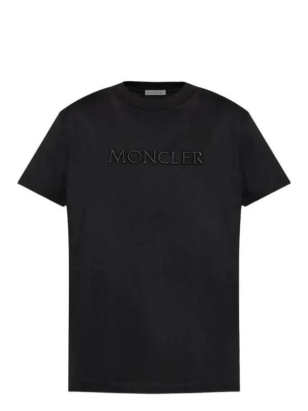 Moncler Logo T-shirt - Black