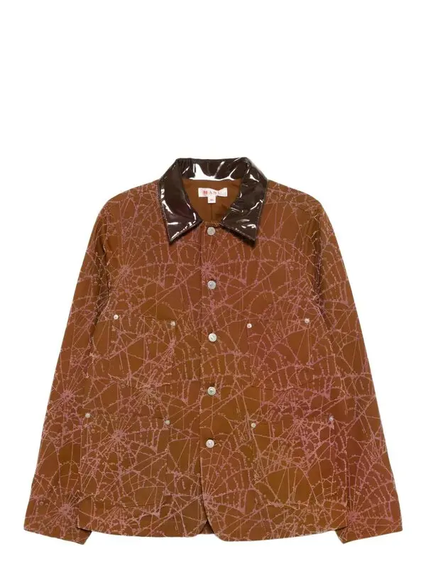 MASU Flocky-web Jacket - Brown