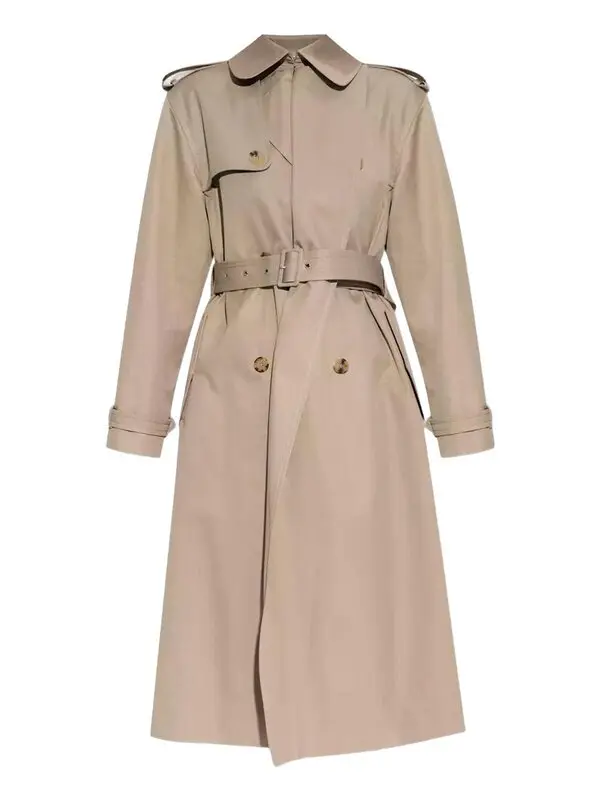 Alexander McQueen Double-breasted Trench Coat - Neutrals