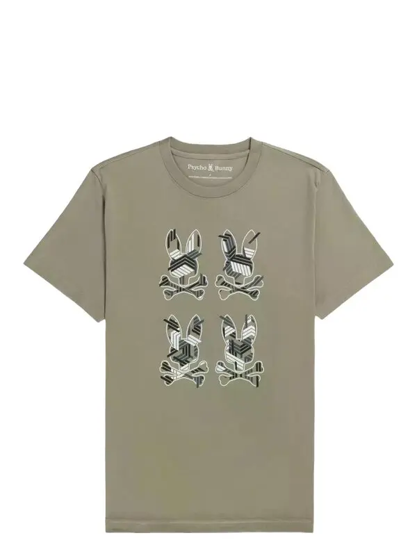 Psycho Bunny Plaza T-shirt - Neutrals
