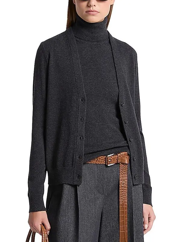 Michael Kors Kobi Halperin Cashmere Cardigan - Indigo Melange