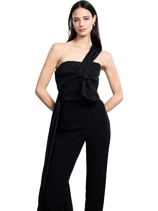 Bcbgmaxazria Bustier With Long Train - Black