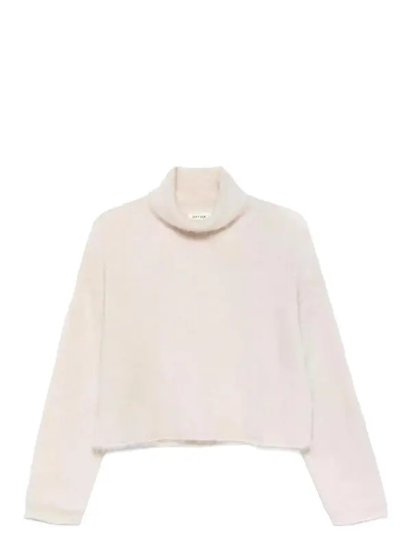 Soft Goat Cashmere Jumper - Neutrals