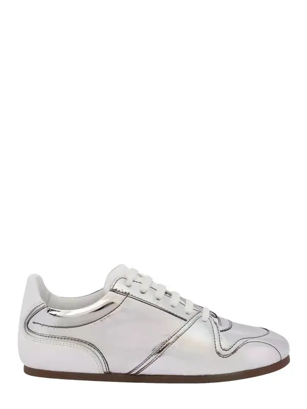 Moschino Metallic Sneakers - Grey