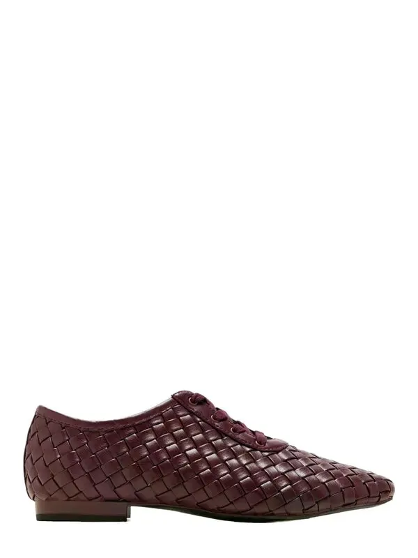 Jw Pei Leather Ballet Flats - Red