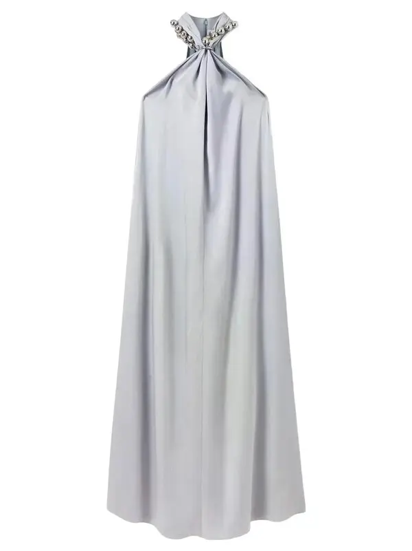 Stella McCartney Halterneck Dress - Grey