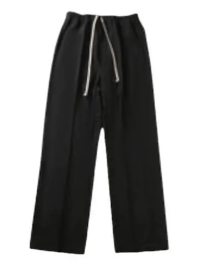 Rick Owens Dietrich Drawstring Pantsaloni Trousers - Black