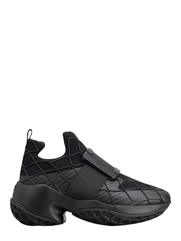 ROGER VIVIER Viv' Run Sneakers - Black