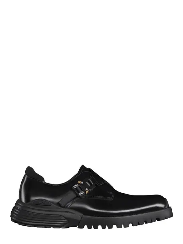 Dior Scarpa Derby Monk Combat Shoes - Black