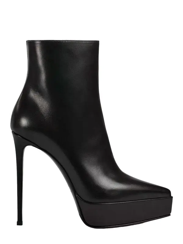 LE SILLA 140mm Uma Ankle Boots - Black