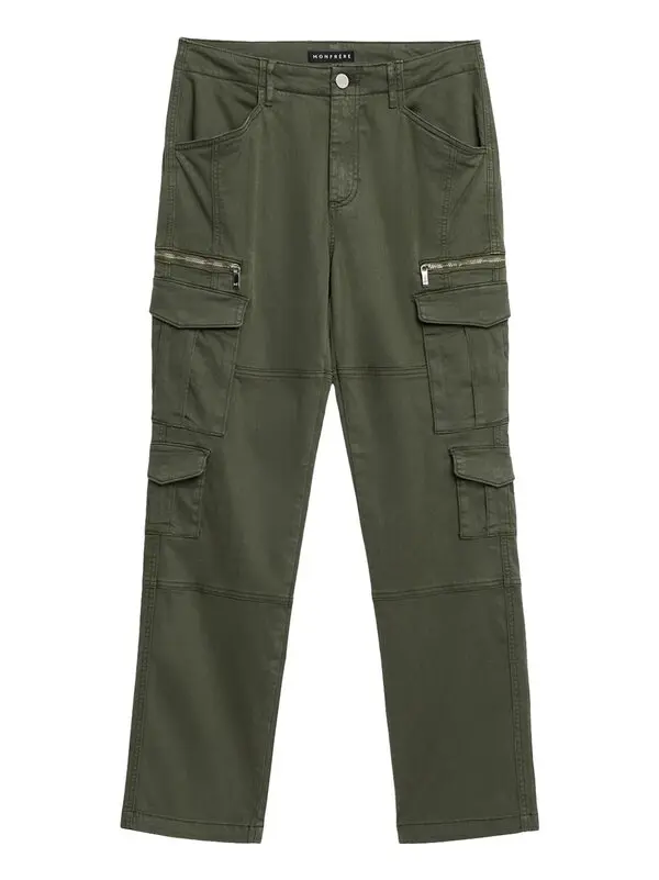 Monfrère Tactical Straight-leg Cargo Pants - Army