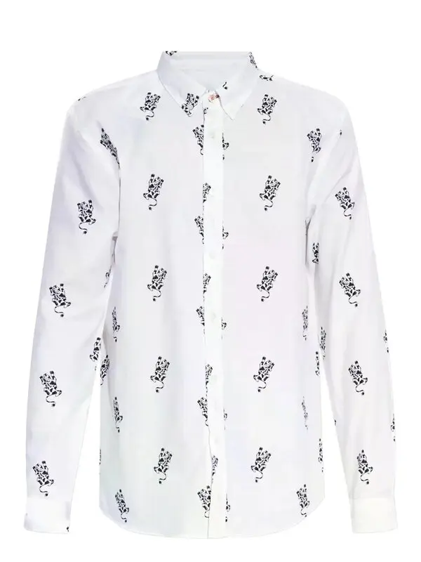 Paul Smith Graphic-print Shirt - White