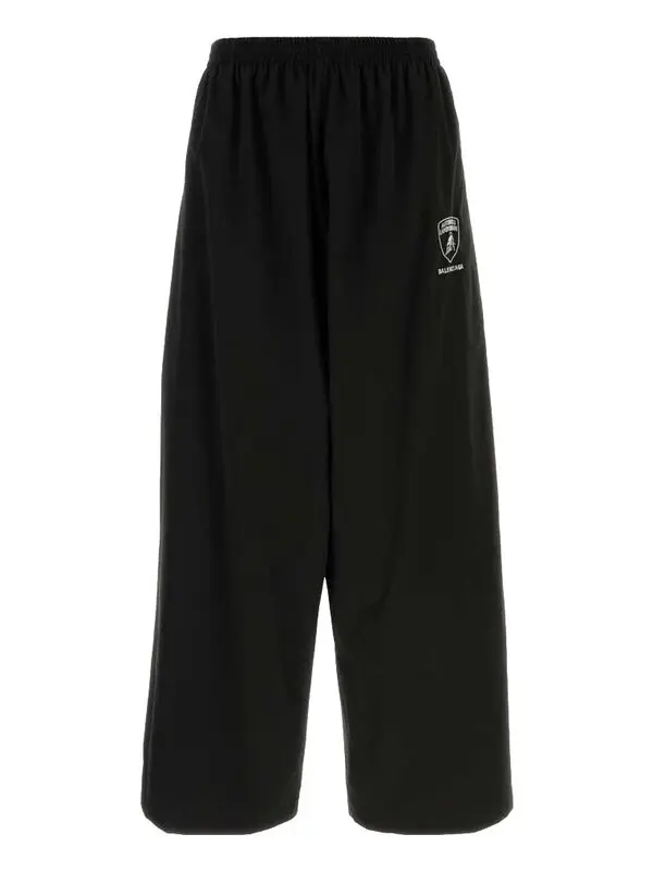 Balenciaga X Automobili Lamborghini Wide-leg Pant - Black