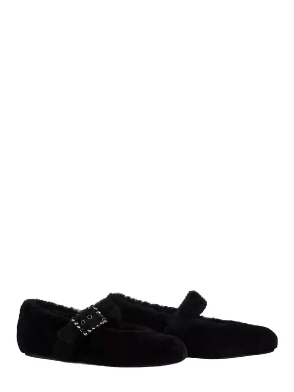 LE SILLA Danielle Ballet Flats - Black