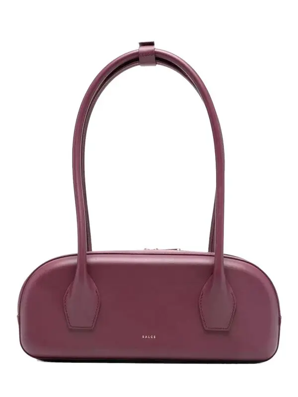 SALCE Leather Tote Bag - Red
