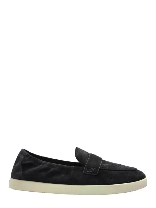 Tory Burch Suede Slip-on Loafers - Blue