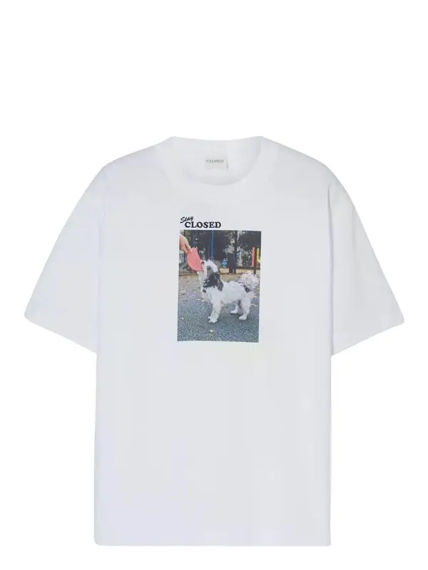 Closed Graphic-print T-shirt - White