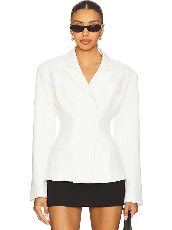 ALL THE WAYS Jelena Blazer - White