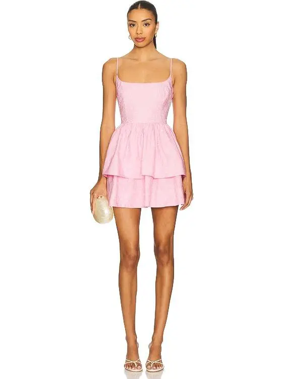 LOVERS AND FRIENDS Cora Mini Dress - Pink