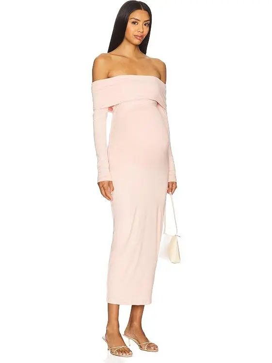 BUMPSUIT The Alison Midi Dress - Dusty Pink