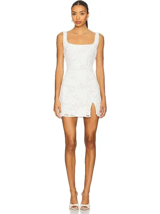 Tularosa Kate Mini Dress - White