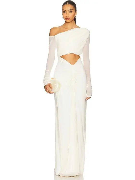 DEME BY GABRIELLA Priscilla Dress - Off White
