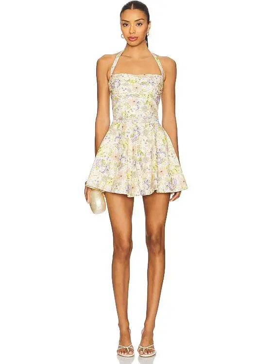 V. CHAPMAN Elena Mini Dress - Cordoba Print