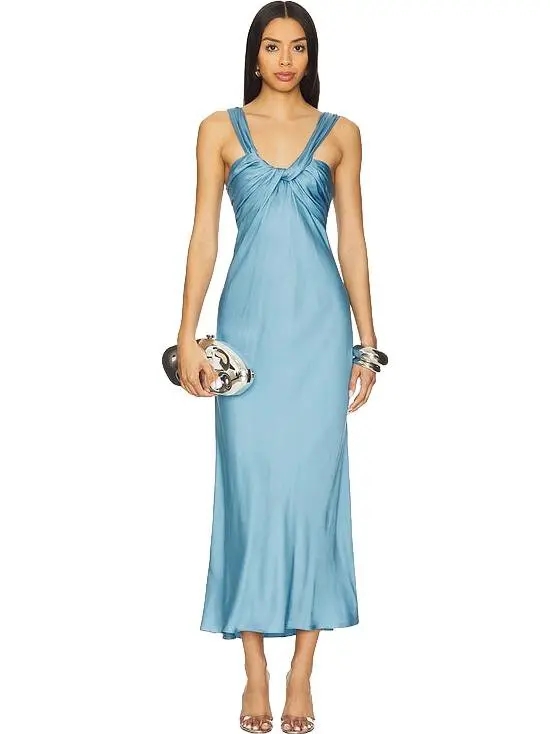 A.L.C. Ivy Dress - Blue Lagoon