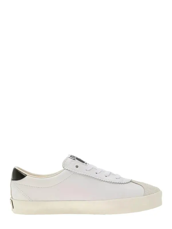 VANS Leather Sneakers - White/black