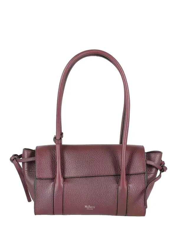 Mulberry Leather Shoulder Bag - Red