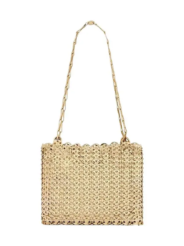 Rabanne 1969 Pochette Bag - Light Gold