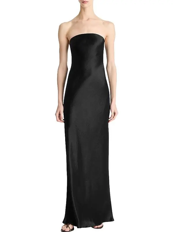 Vince Strapless Maxi Dress - Black