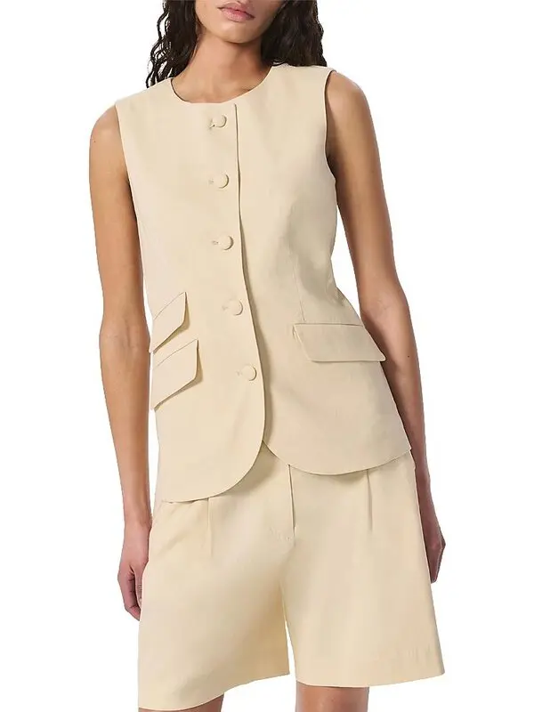 Rag & Bone Slade Waistcoat - Lttan