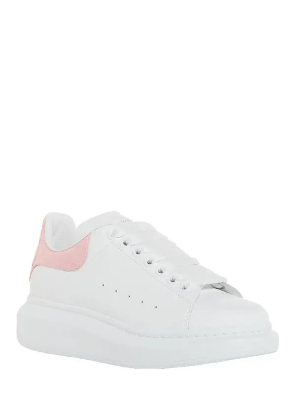 Alexander McQueen Oversized Sneakers - White/pink