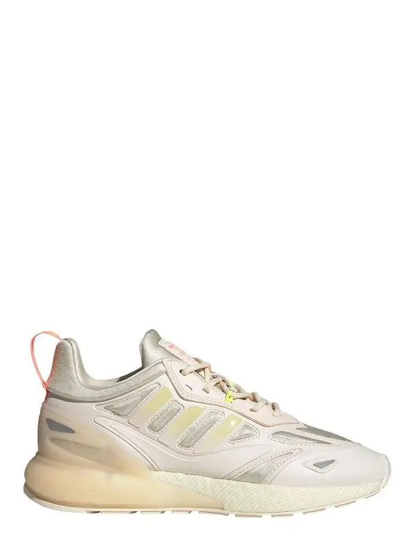 Adidas Zx 2k Boost 2.0 Sneakers - Wonder White/sandy Beige/silver Metallic