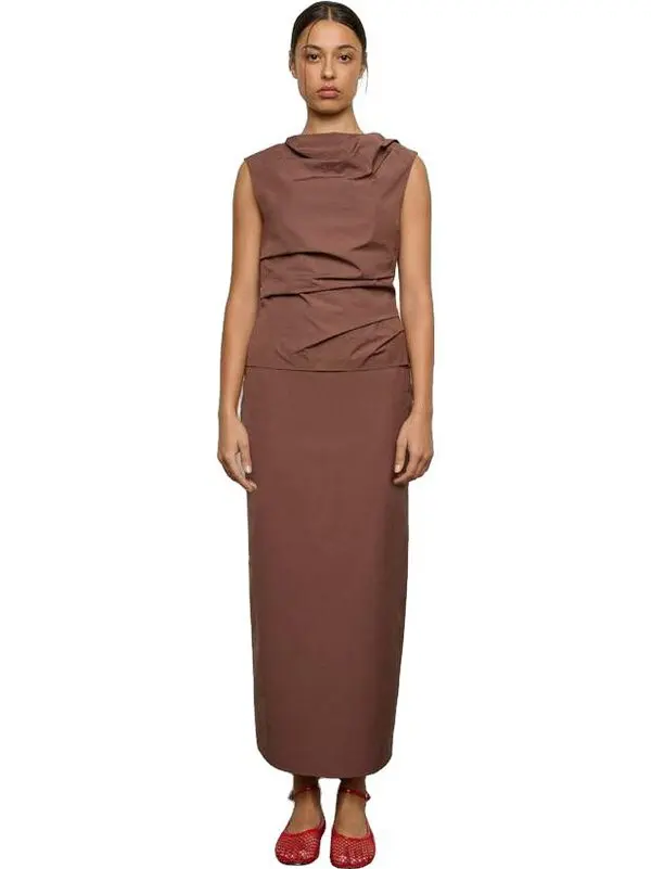 ONE OF OTHERS Russo Sleeveless Top - Mocha