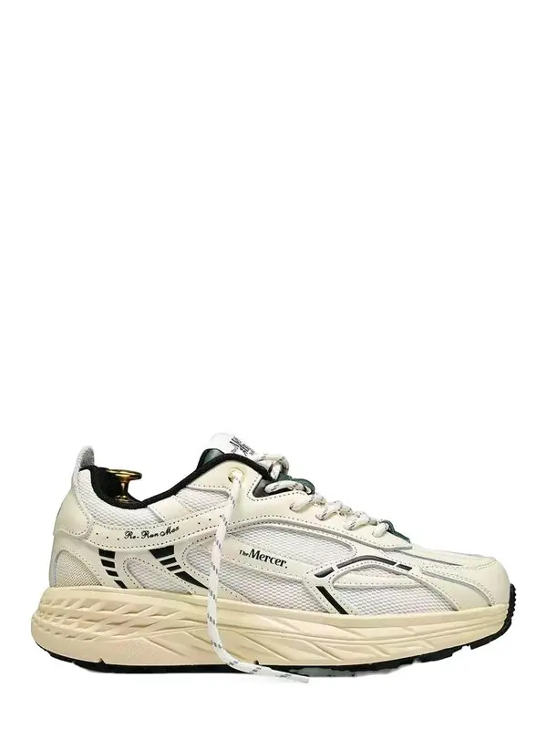 THE MERCER BRAND Mesh-panel Running Sneakers - Neutrals