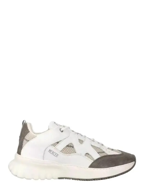 THE MERCER BRAND Leather Sneakers - White