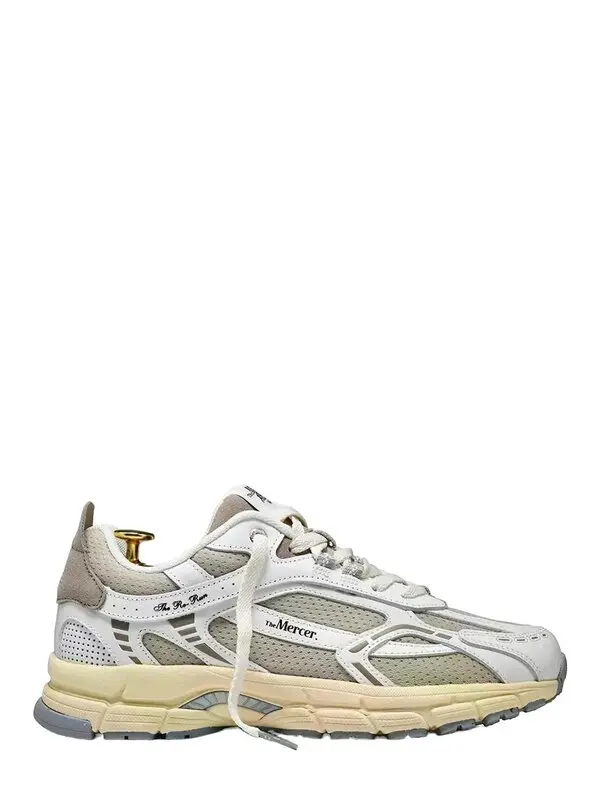 THE MERCER BRAND Mesh-panelled Sneakers - White