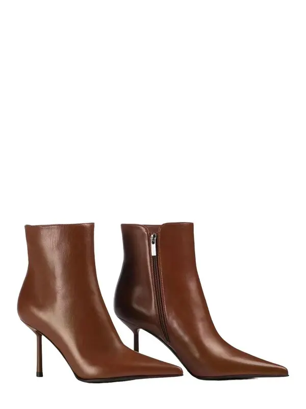 LE SILLA 80mm Bella Ankle Boots - Brown