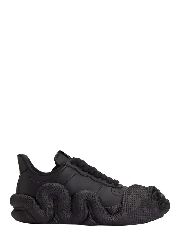 GIUSEPPE ZANOTTI Cobras 3d-detail Low-top Sneakers - Black