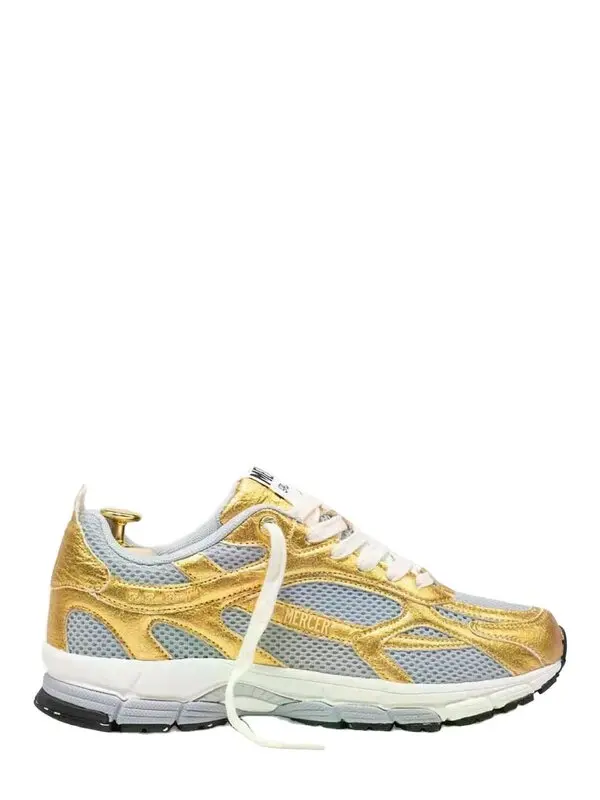 THE MERCER BRAND Mesh Panelled Sneakers - Grey