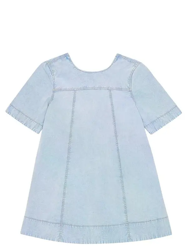 GANNI Denim Mini Dress - Blue