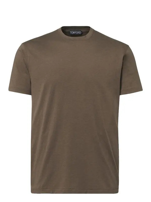 TOM FORD Jersey T-shirt - Green