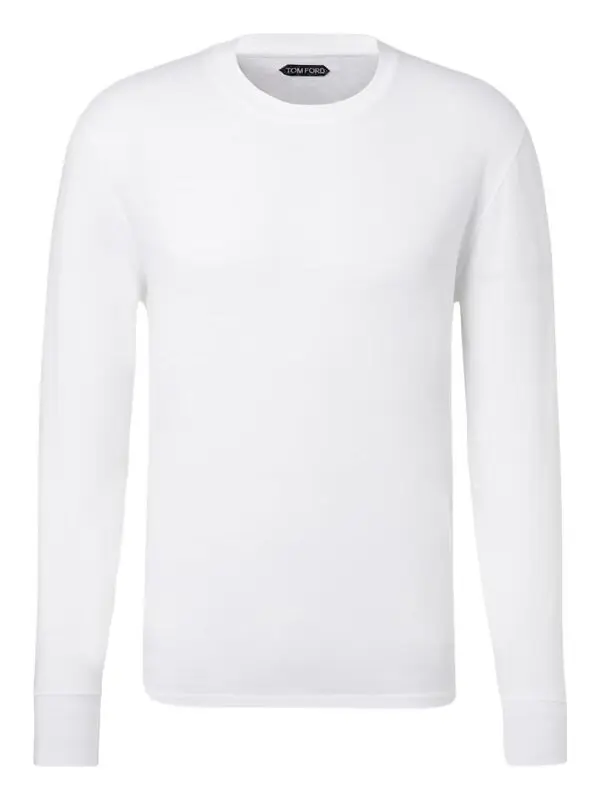 TOM FORD Jersey T-shirt - White