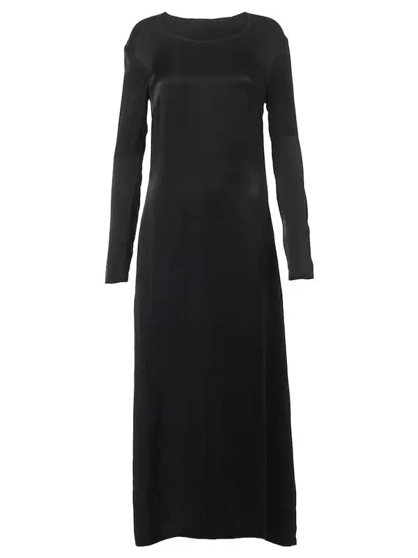 THE ROW Cati Maxi Dress - Black