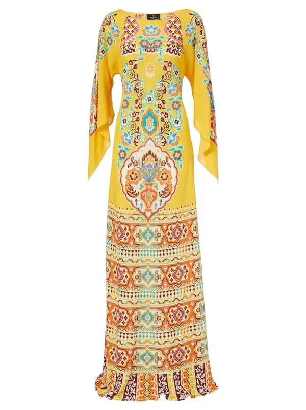 Etro Printed Maxi Dress - Multicoloured
